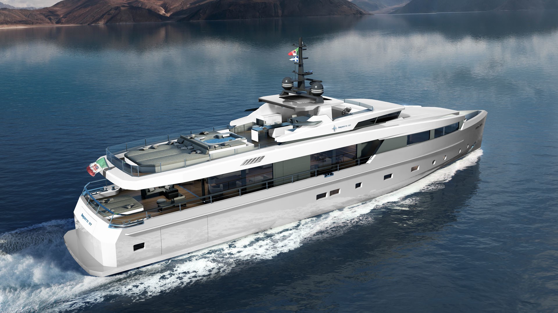 Yacht SAFE HAVEN, Admiral Impero 37 RPH Superyacht | CHARTERWORLD ...